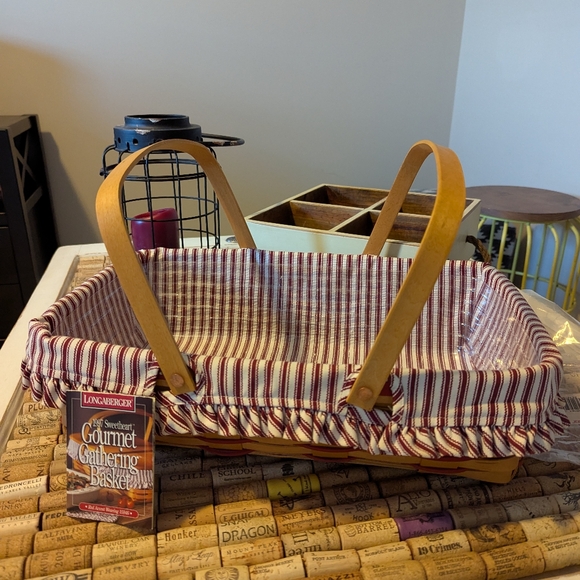 Longaberger | Accents | Longaberger 997 Red Gourmet Sweetheart Basket ...